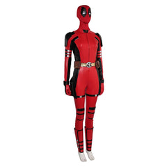 Deadpool & Wolverine Ladypool weblich Jumpsuit Cosplay Outfits ...