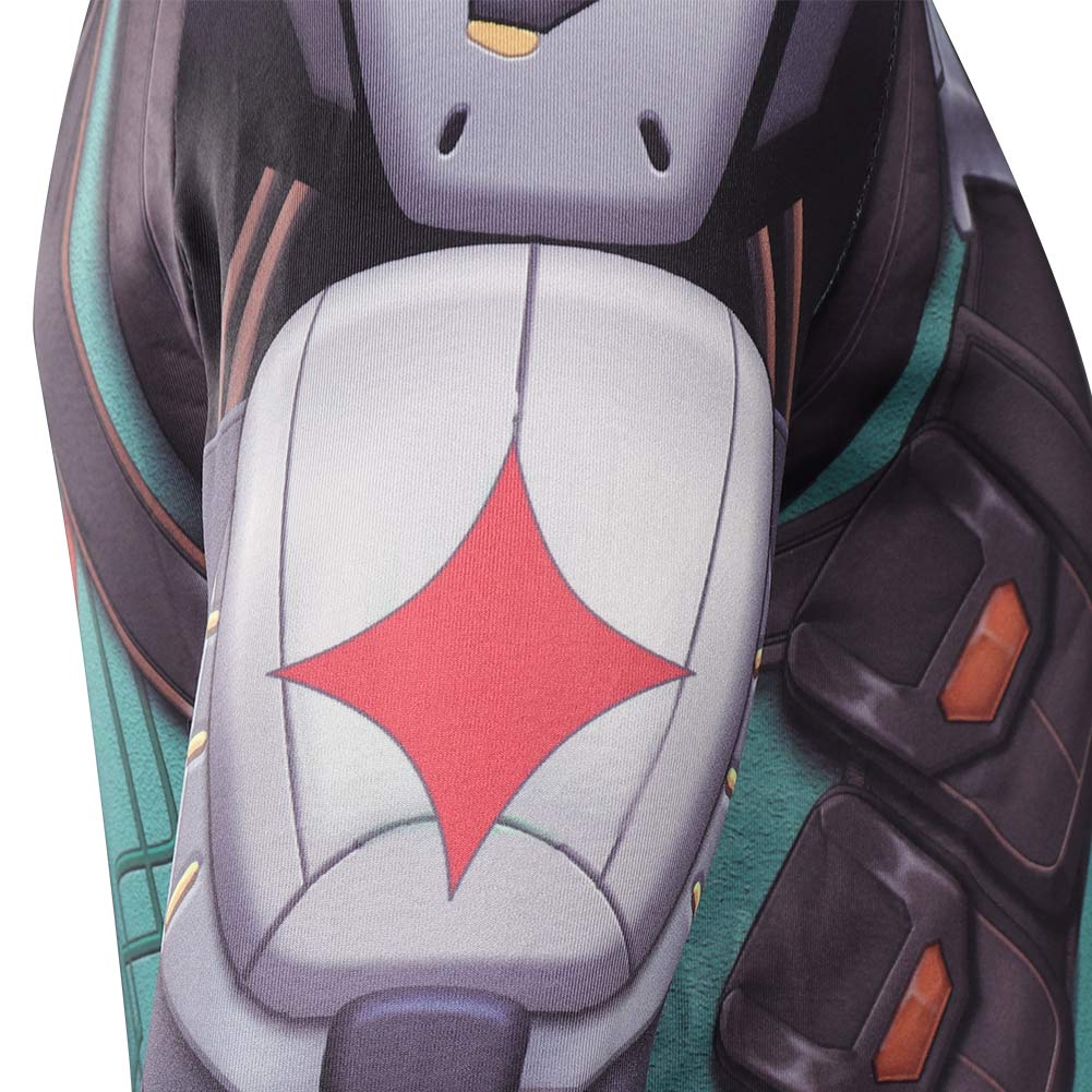 Valorant Breach Cosplay Costume Outfits Halloween Carnival Party Suit ...