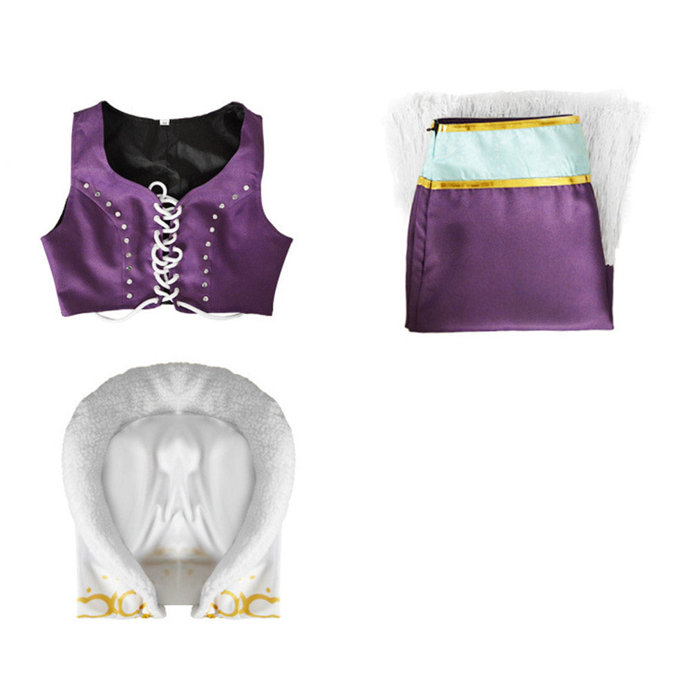 One Piece Miss All Sunday Kostüm Nico Robin Cosplay Halloween Karneval ...